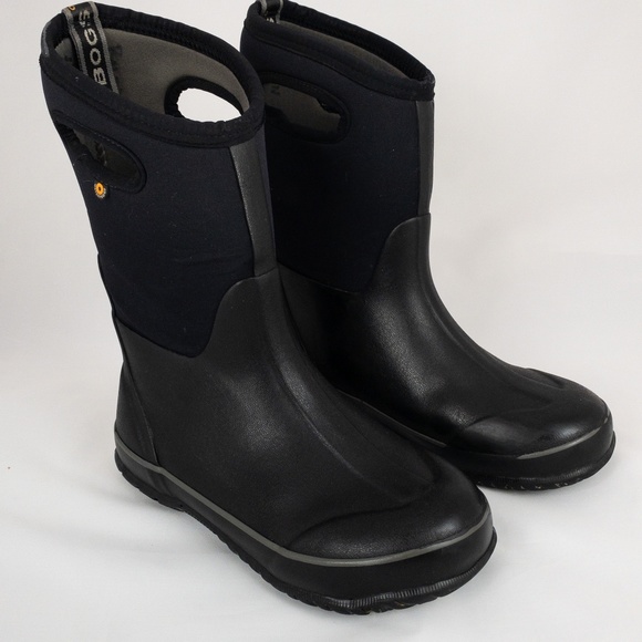 Bogs | Shoes | Bogs Boots Youth Size 5 Classic High Solid Black ...